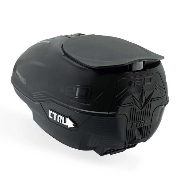 Bunkerkings CTRL Top Shell - Plus 20 - Black - Fearless Paintball