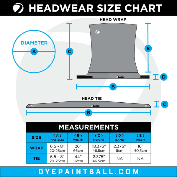Dye X Halo Head Wrap - Hex3D Purple - Fearless Paintball