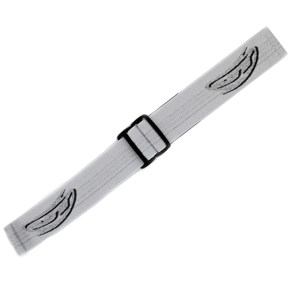 JT Spectra Proflex Woven Goggle Strap - Glitter White / Silver LE ...