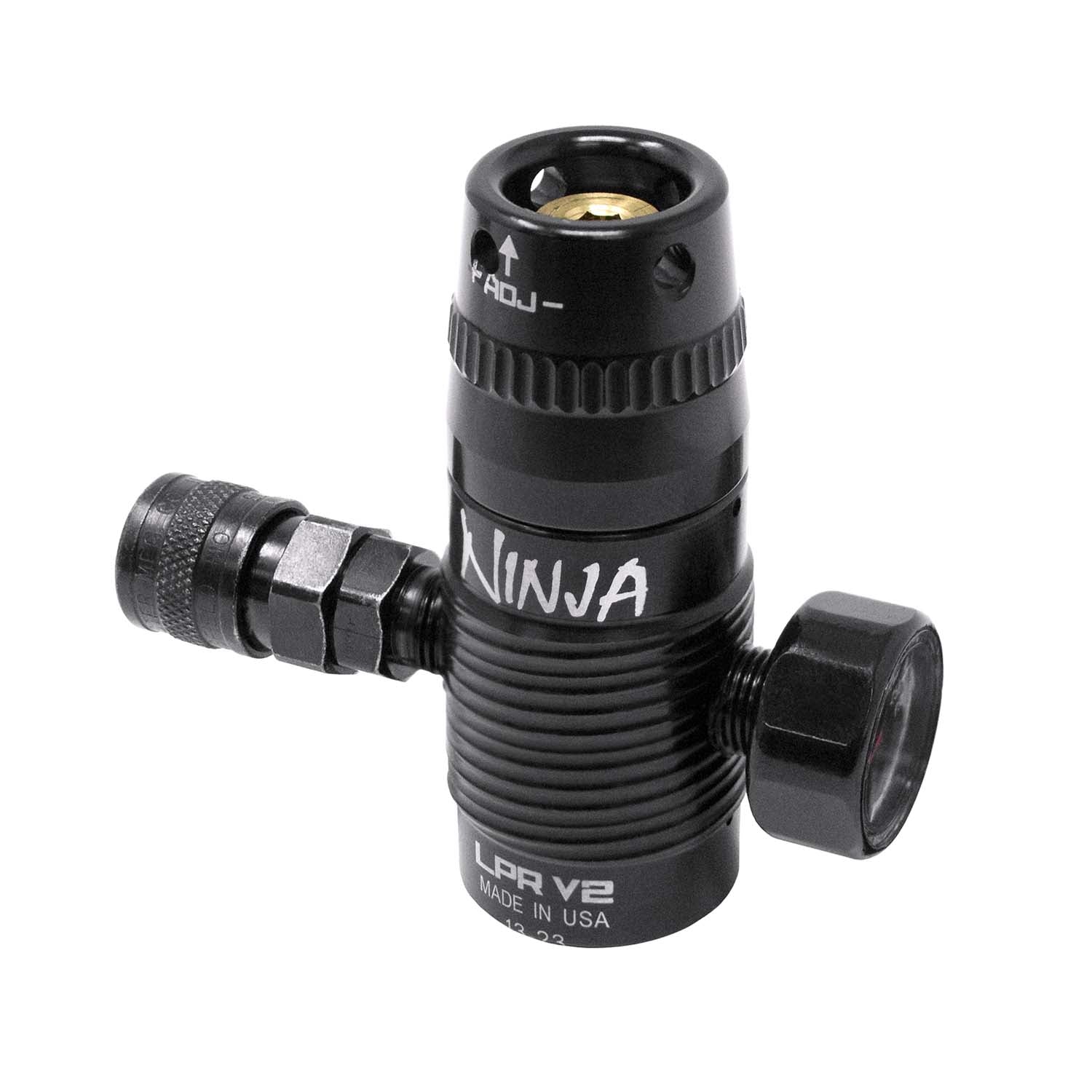 Ninja Air Adjustable Low Pressure Regulator V2- LPR V2 - Fearless Paintball