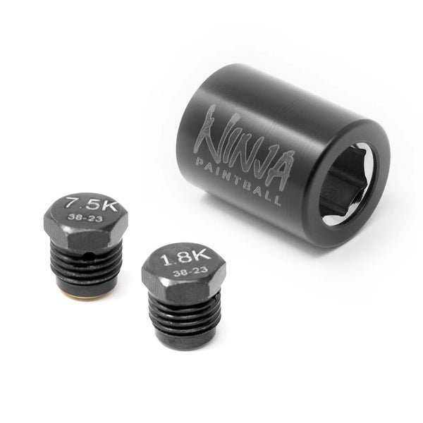 Ninja Paintball Tank Burst Disk Kit - Low Profile - 4500 PSI Regulator ...