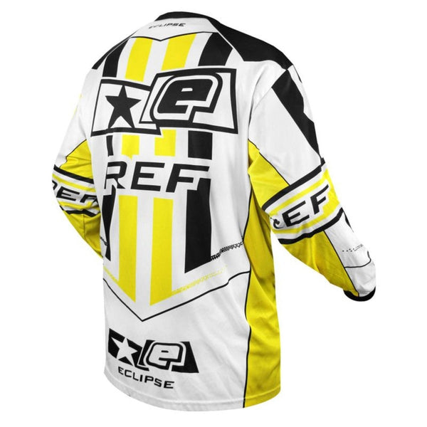 Planet Eclipse Referee Jersey V2 - Yellow - Large - Fearless Paintball