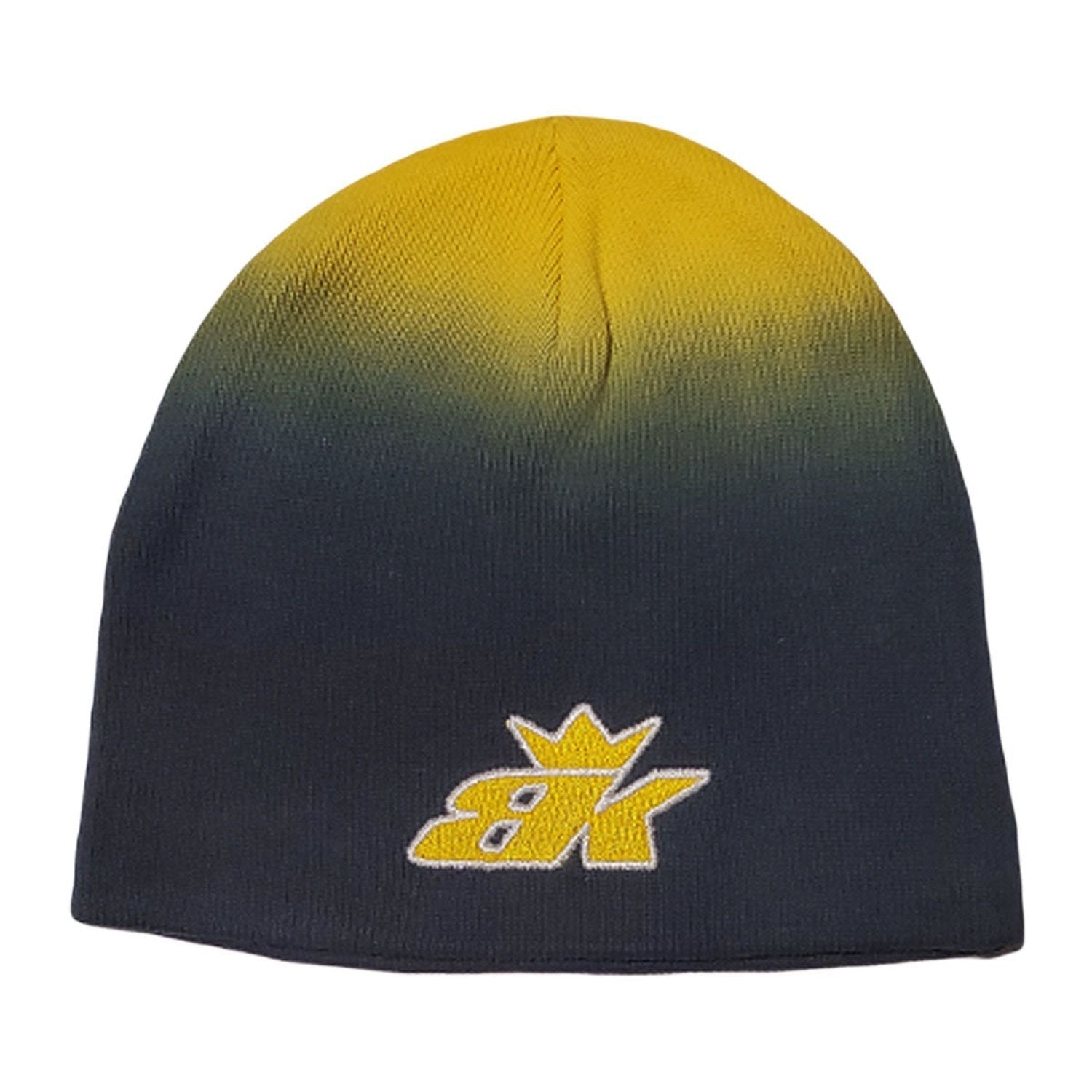 Bunker Kings Old School Fade Beanie - Yellow / Black - Fearless Paintball