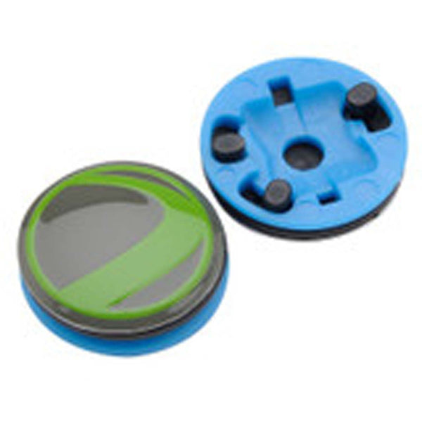 Dye i5 Goggle Ear Logo Set - Lime - Fearless Paintball