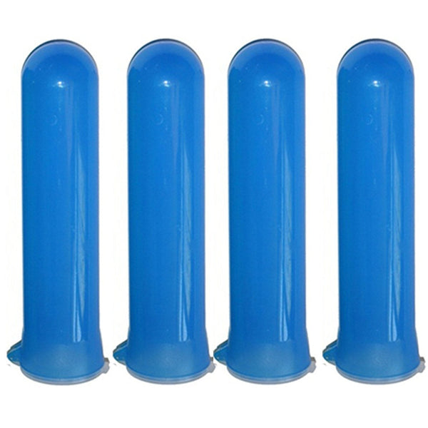 GXG Paintball 140 Round Pod - Blue - 4 Pack - Fearless Paintball