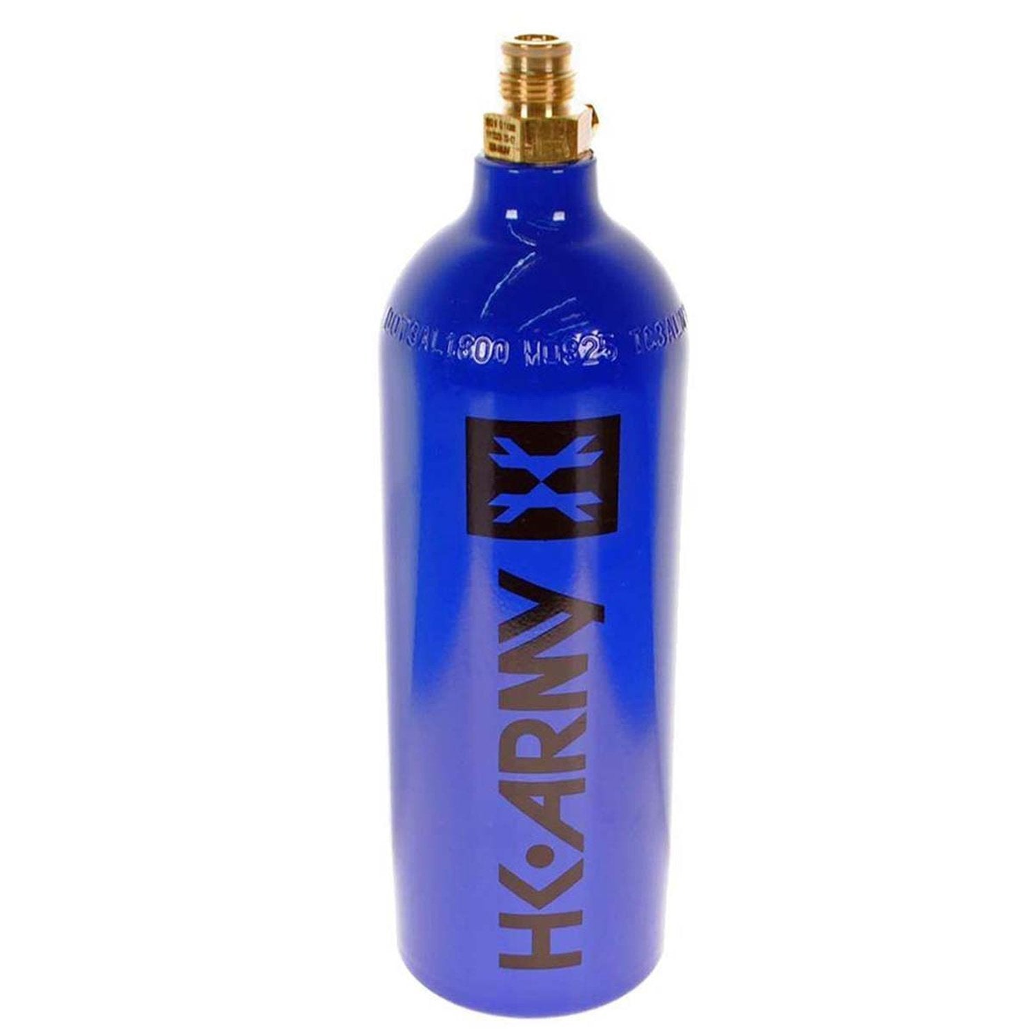 HK Army Aluminum Co2 Tank - 20 oz - Blue - Fearless Paintball