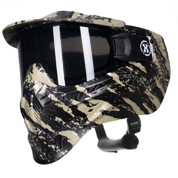 HK Army HSTL Goggles - Fracture Black / Tan Thermal - Fearless Paintball