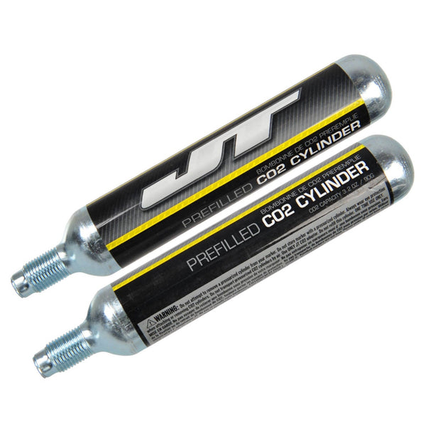 JT 90 Gram CO2 Cartridges - Twin Pack - Fearless Paintball