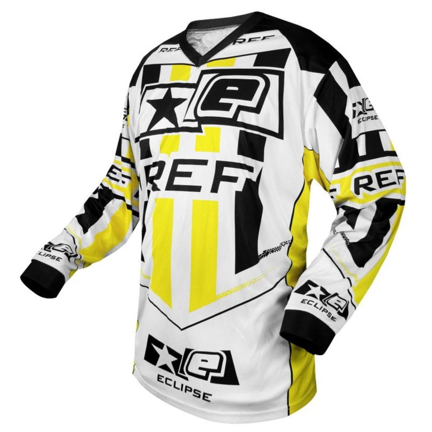 Planet Eclipse Referee Jersey V2 - Yellow - 3X-Large - Fearless Paintball