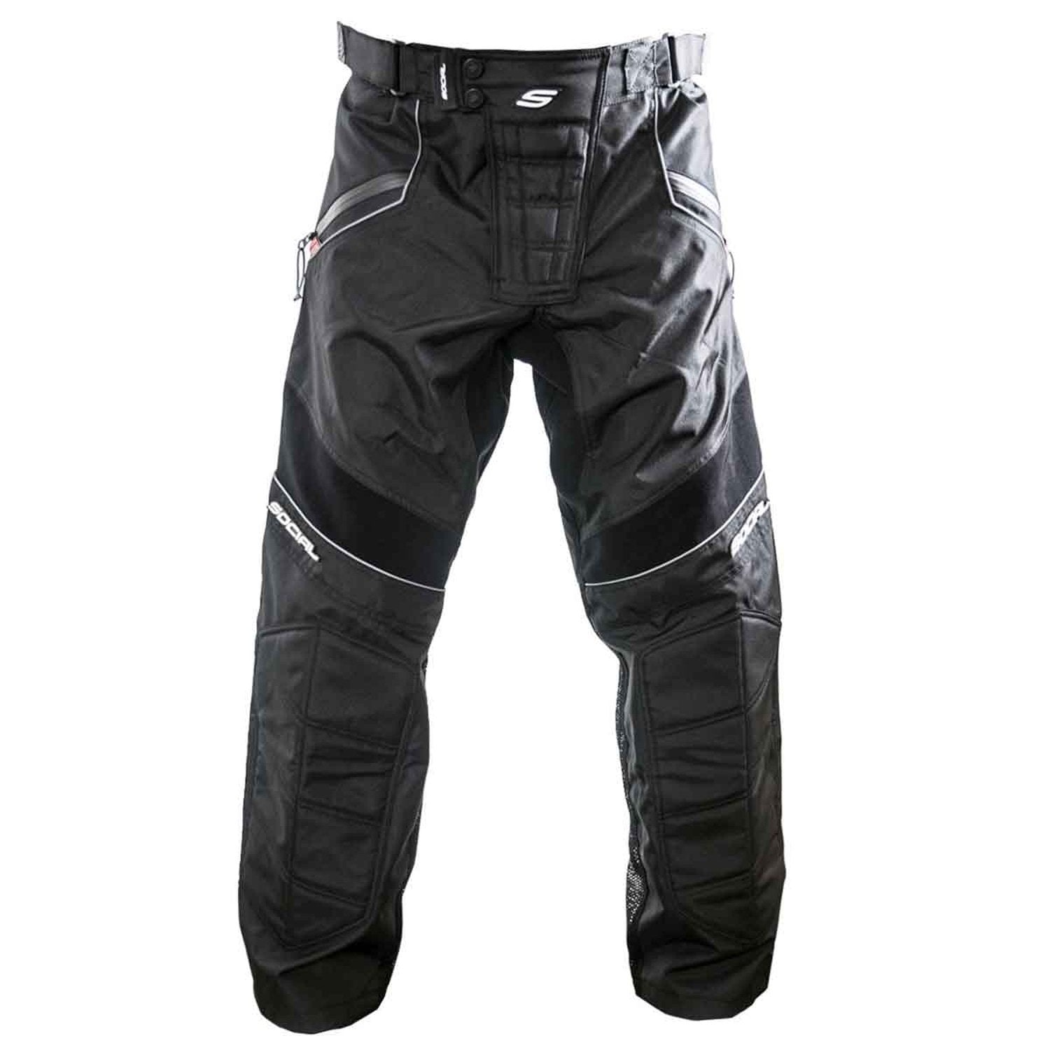 Social Paintball Grit Pants V3 - Stealth Black - Fearless Paintball