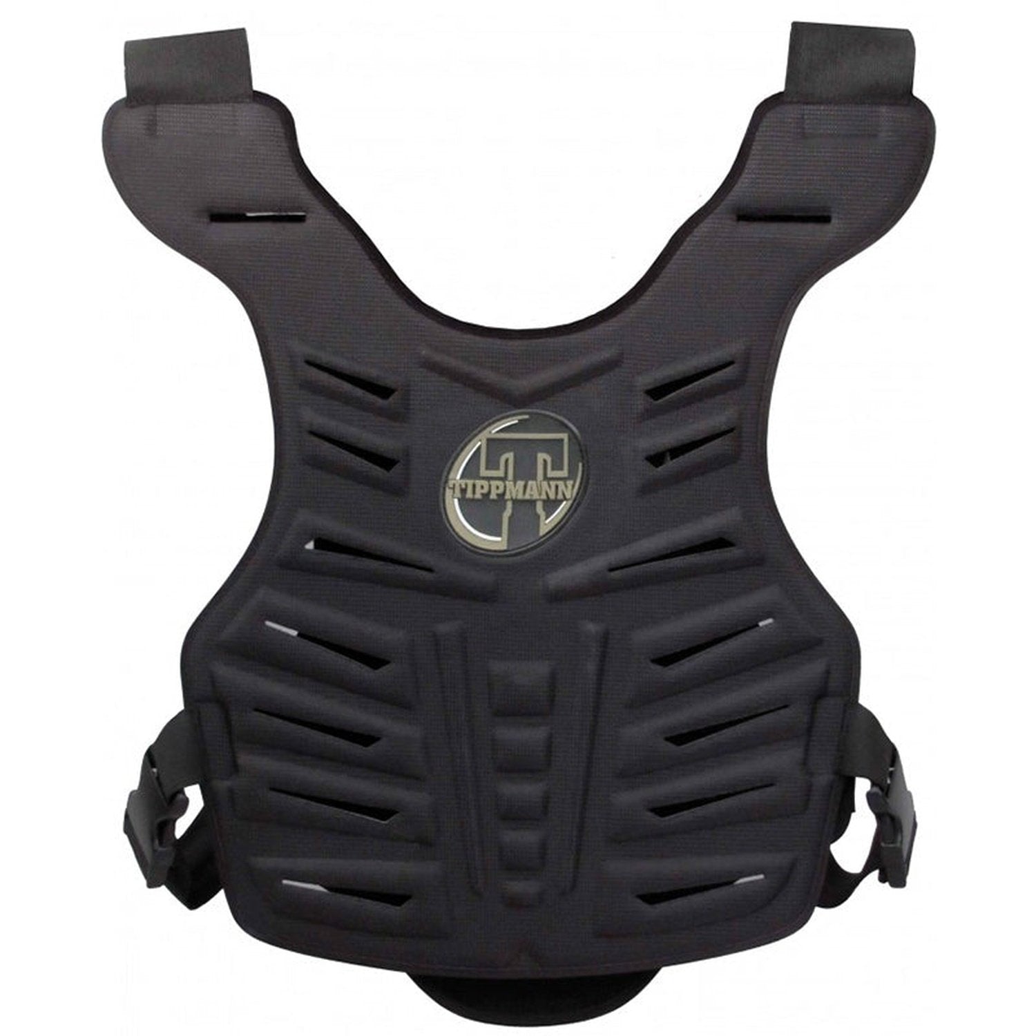 Tippmann Molded Chest Protector - Black - Fearless Paintball